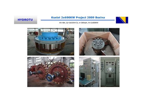 KUSLAT HES 2X600KW HYDROPOWER PLANT, BOSINA