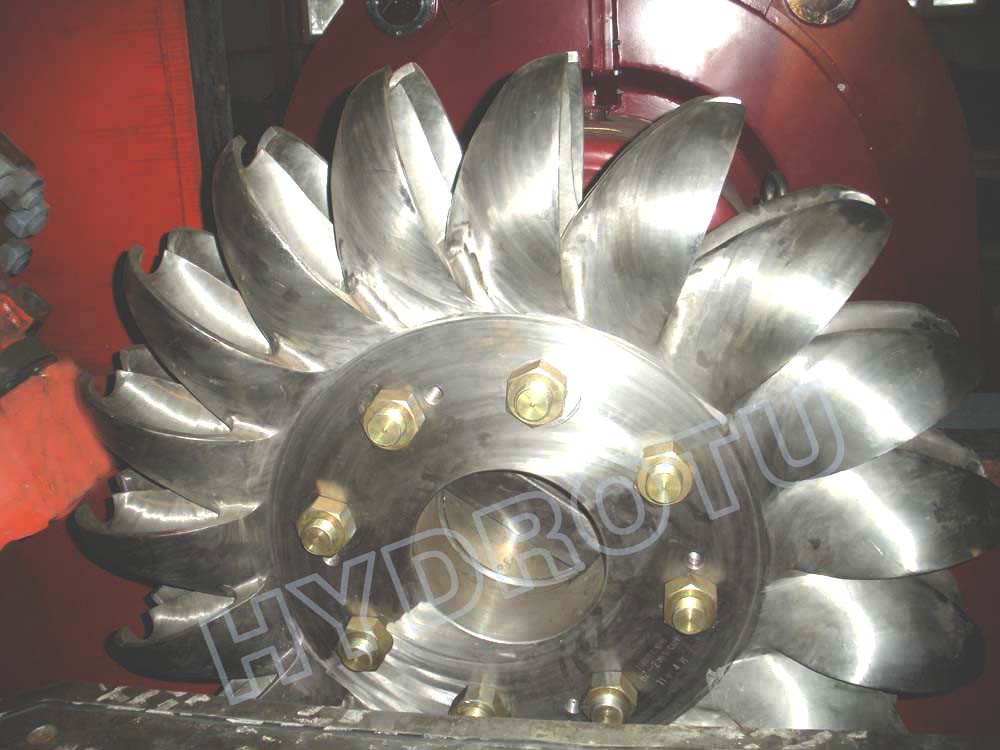 Hydro Pelton Turbine Runner with Forge CNC Machining for High Head ...