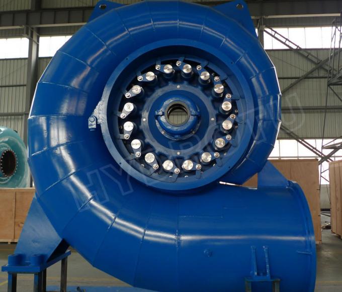 Horizontal / Vertical Francis Turbine Runner for Capacity 100KW - 20MW ...
