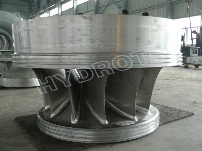 High Efficiency Stainless Steel Francis Turbine Runner with Water Head ...