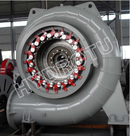 Horizontal Shaft Francis Turbine Runner with Water Head From 10m to 300m